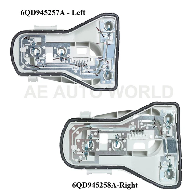 6QD945257A REAR TAILLIGHT Circuit Board For VW Polo 2006-2010 $41.24 ...