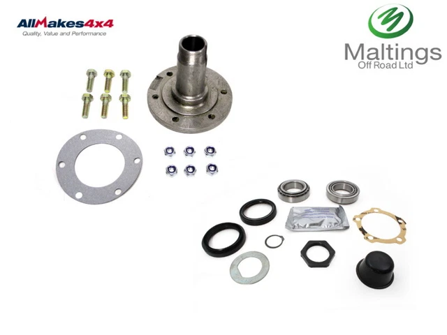 LAND ROVER DEFENDER 90 Rear Stub Axle Kit Pre 94 To Ka930455 To Axle ...