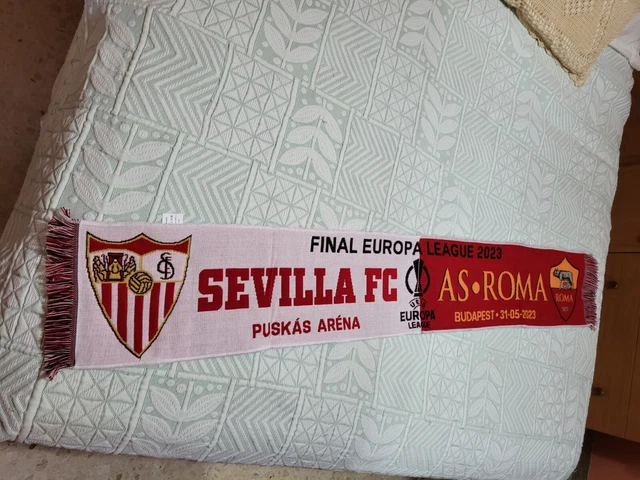 BUFANDA FUTBOL FINAL UEFA EUROPA LEAGUE 2022/23 Budapest SEVILLA FC vs ...