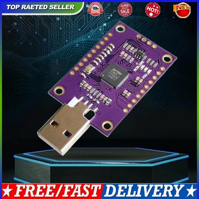 FT232H USB TO JTAG UART FIFO SPI I2C Adapter Durable 480Mb/s Serial Port Module £8.03 - PicClick UK