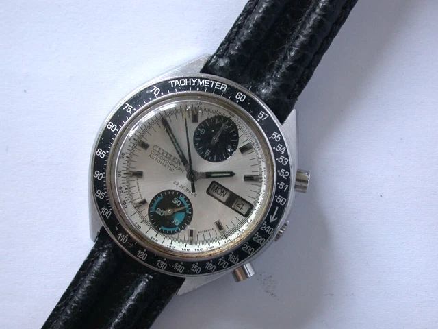 CITIZEN CHRONOGRAPH, CAL: 8110A, 37mm, läuft EUR 202,00 - PicClick DE