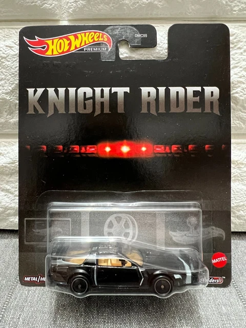 HOT WHEELS PREMIUM Knight Rider K.I.T.T. Super Pursuit Mode Black Real ...