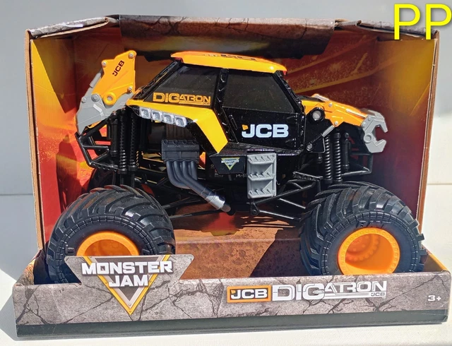 MONSTER JAM 🚧 "JCB Digatron" 🚧 Super Truck 📢Construction 📢1:24 Series 25 $41.35 - PicClick CA