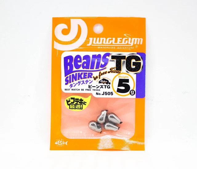 JUNGLE GYM J505 Tungsten TG Sinker Beans 5 grams (2592) $21.56 - PicClick AU
