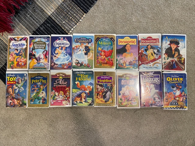 WALT DISNEY VHS Video Tape Bundle Of 16 Used Movies EUR 9,21 - PicClick FR