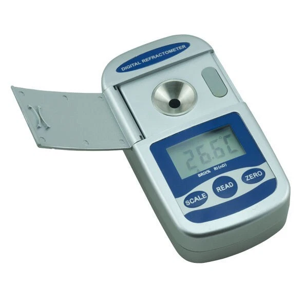 DIGITAL BRIX METER Sugar Tester Gauge Refractometer with Brix Range 58 ...