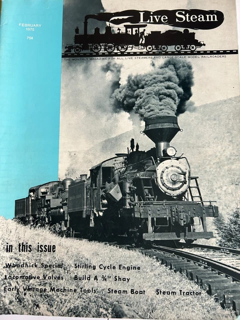 LIVE STEAM MAGAZINE Blueprints Plans Photo etc...Pour Modelar EUR 8,71 ...