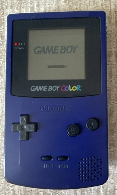 NINTENDO GAME BOY Color Console Grape Purple CGB-001 AUS PAL Handheld ...