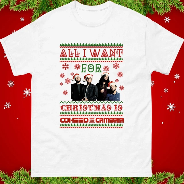 NEW CHRISTMAS 2025 Coheed and CaMbria Special All Size Unisex T-Shirt ...
