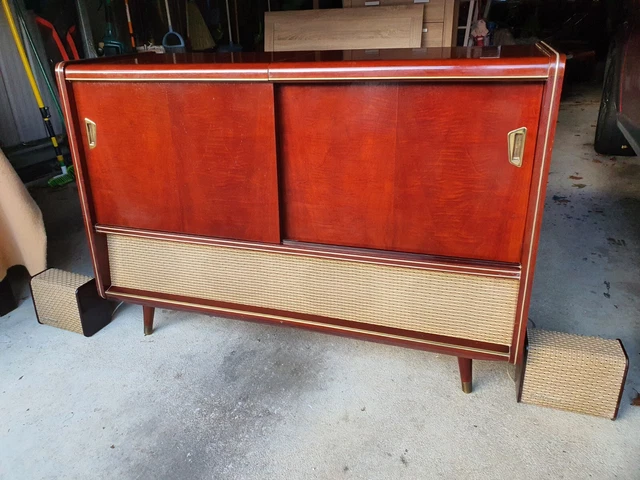 VINTAGE RADIOGRAM RADIO Record Player - Electrosound/Telefunken $450.00 ...