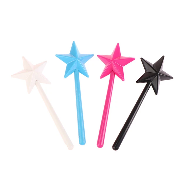 SALT PEPPER SHAKERS Refillable Magical Star Wand Spice Dispenser ...