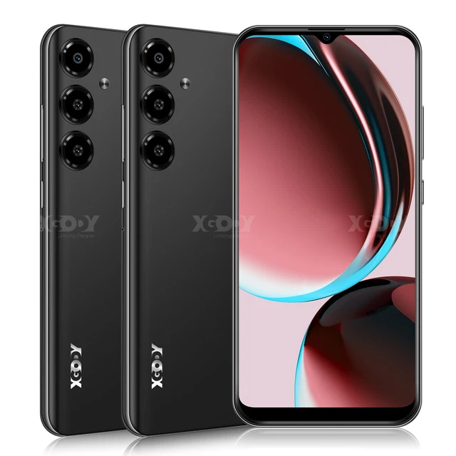 6.5 INCH UNLOCKED Android Smartphone Dual SIM Quad Core Mobile Smart ...