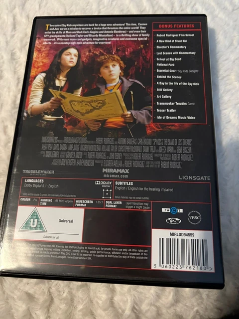 SPY KIDS TRILOGY DVD Box Set £5.45 - PicClick UK
