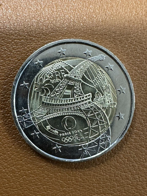 PIÈCE 2 EUROS jo 2024 JEUX OLYMPIQUES DE PARIS 2024 PIÈCE- Neuve EUR 500,00 - PicClick FR