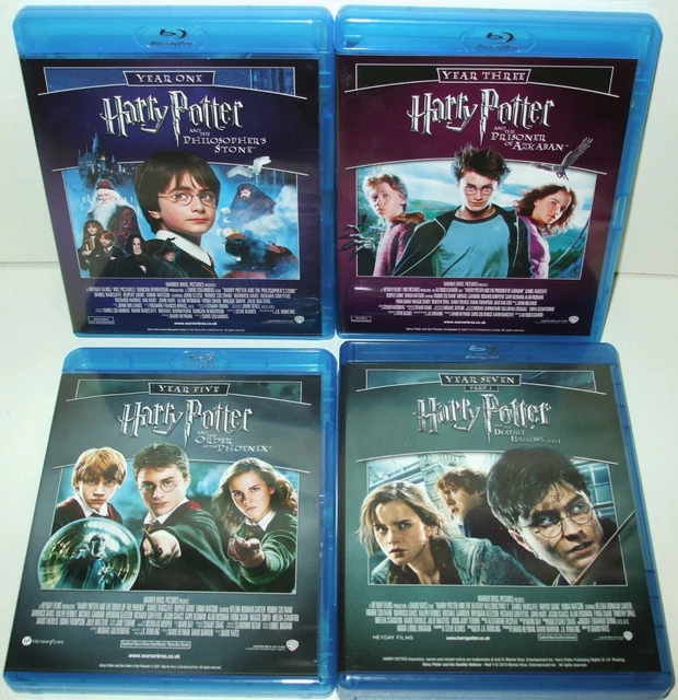 HARRY POTTER THE Complete 8 Film Collection Blu-Ray 11 Disc Set EXC £14 ...