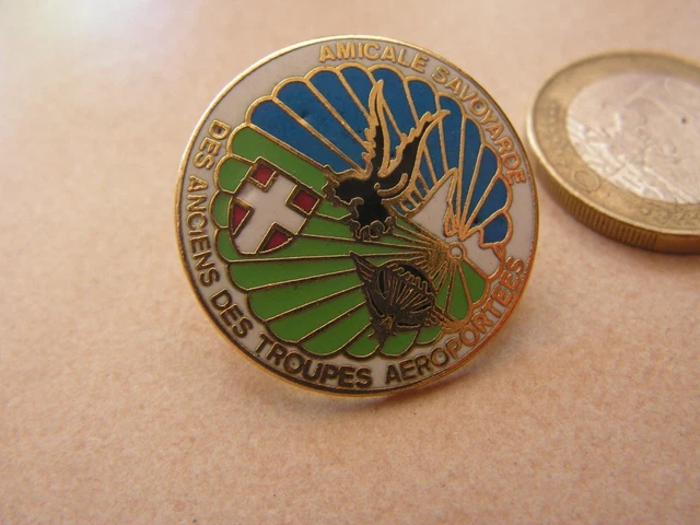 INSIGNE PINS BADGE Amicale savoyarde des anciens des troupes aéroportés ...