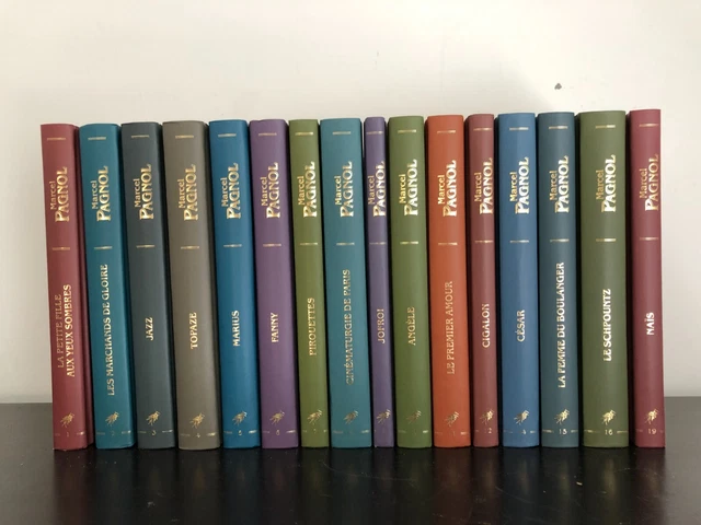 16 TOMES MARCEL pagnol collection hachette 2016 PORT OFFERT EUR 99,95 ...