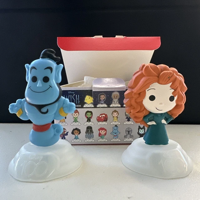 MCDONALDS DISNEY 100 Genie & Merida Happy Meal Box # 30 Anniversary ...