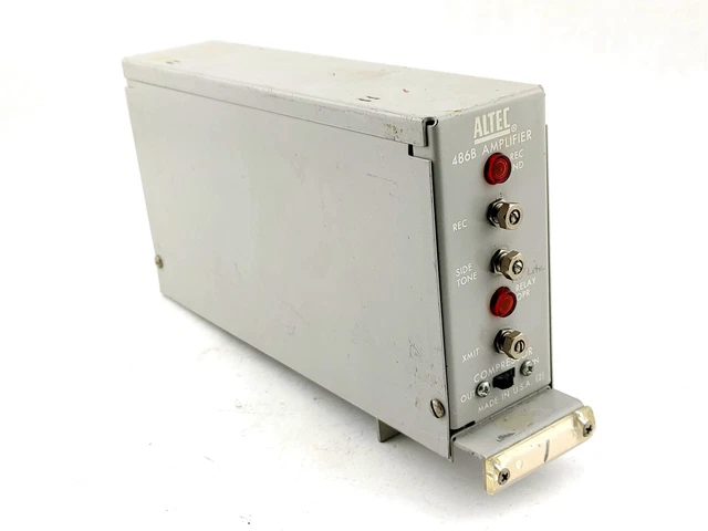 ALTEC 486B AMPLIFIER Vintage Industrial Portable Electronic Unit Module ...