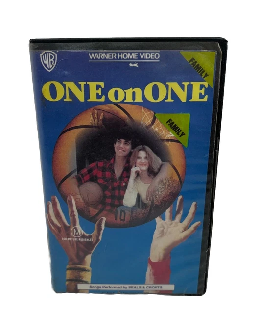 ONE ON ONE (VHS 1977) Sport Drama Warner Home Video Ex-Rental Big Box ...