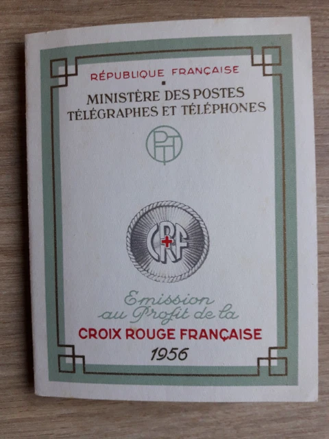 CARNET DE TIMBRES Croix Rouge 1956 EUR 10,00 - PicClick FR