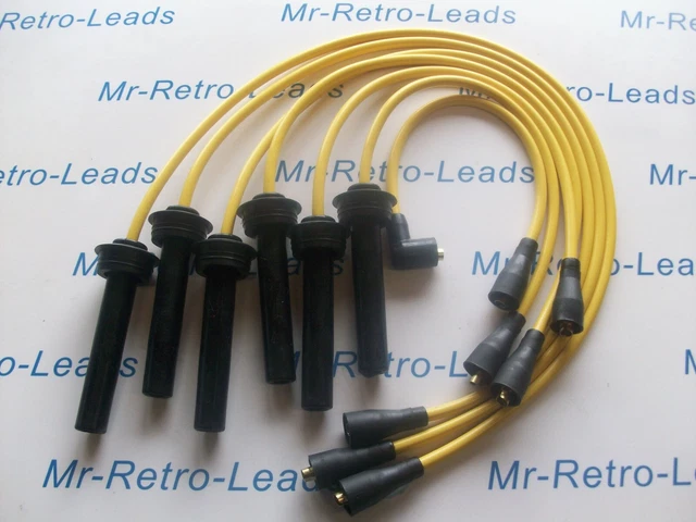 JAUNE PERFORMANCE CÂBLES HT Pour Jaguar XJ6 X300 XJ40 81 Xjs Xjsc 3.2 3 ...