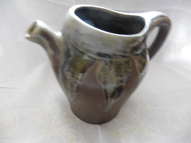 ANCIEN PICHET EN GRES VERT FLAMME DENBAC VIERZON 17cm N° 217 ? EUR 25,00 - PicClick FR