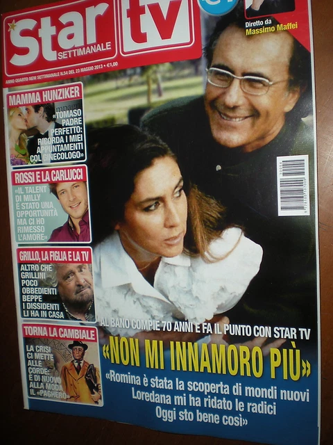 STAR TV.AL BANO CARRISI & ROMINA POWER,MICHELLE HUNZIKER,MANILA NAZZARO ...