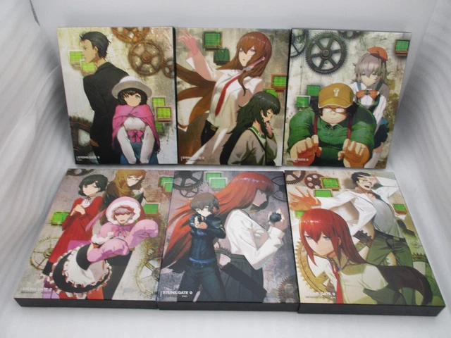 BLU-RAY DISC STEINS;GATE 0 Zero vol.1-6 Limited Edition Japan import BD ...