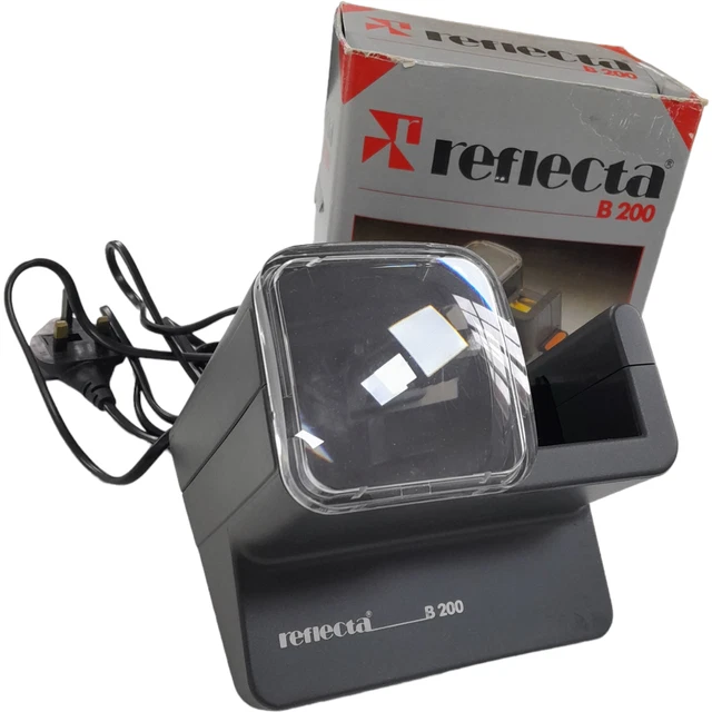VINTAGE SLIDE VIEWER Of Reflecta B200 For 35Mm Slides £14.99 - PicClick UK