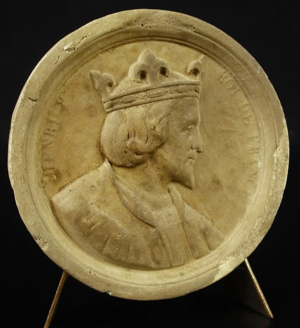 MEDAL TEST PLASTER c1900 Henri III King French 50 MM 40 G $70.43 ...