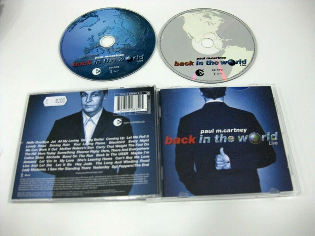 PAUL MCCARTNEY 2CD Back In The World EUR 6,00 - PicClick IT