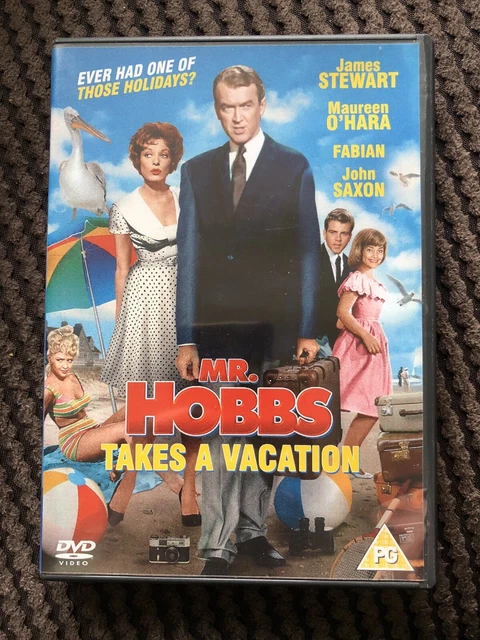 MR HOBBS TAKES A VACATION (1962) James Stewart, Maureen O`Hara, UK Reg ...