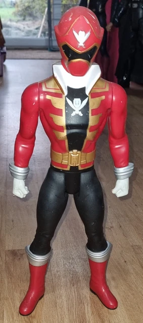 LARGE RED POWER Ranger Poseable 20 Inch Action Figure Super Megaforce £ ...