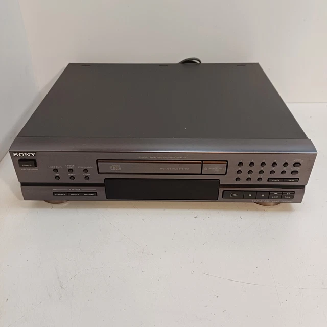 SONY CDP-M43 COMPACT Disc Player -TESTED- Lecteur-CD Digital Servo ...