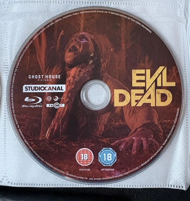 EVIL DEAD (BLU-RAY) 2013 Remake *DISC ONLY* £1.75 - PicClick UK