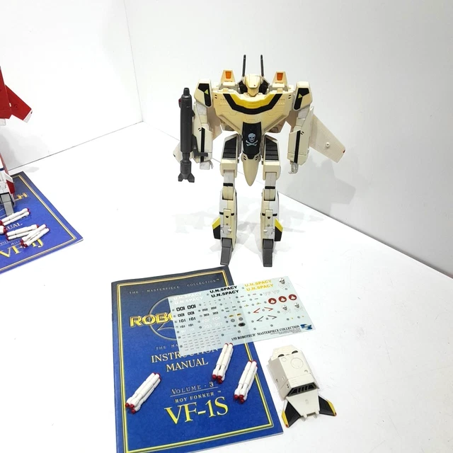 1984 MACROSS ROBOTECH BANDAI 1/55 Valkyrie VF-1S Roy Focker No Box £140 ...
