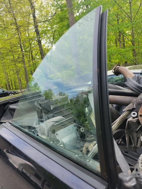 BMW E46 3-SERIES Convertible Right Rear Quarter Window Glass 2000-2006 ...