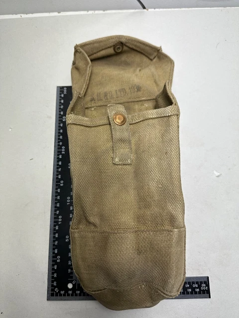 ORIGINAL WW2 PATTERN 37 Pattern British Army Webbing Bren Pouch £8.00 ...
