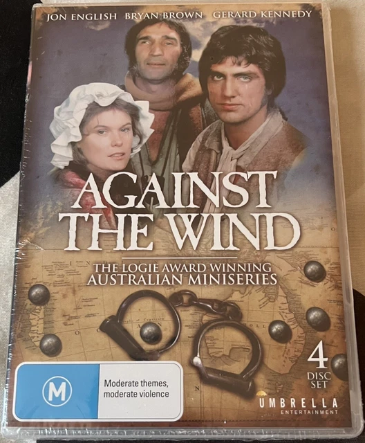 AGAINST THE WIND Dvd Australian Mini Series Oop Rare Bryan Brown 4 Disc ...
