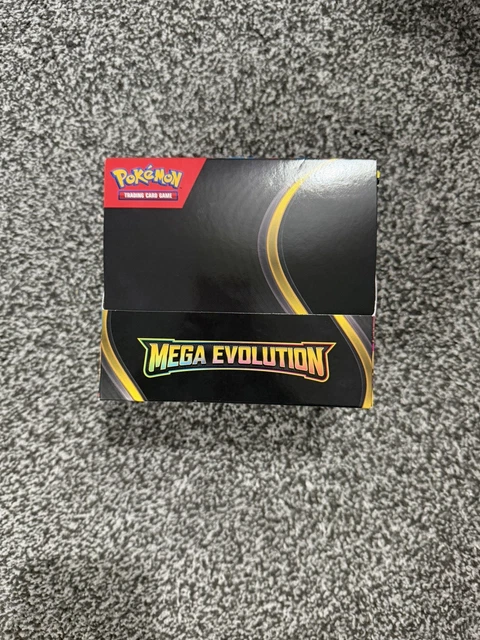 POKÉMON TCG MEGA Evolutions Booster Box (Unsealed - 36x Sealed Booster ...