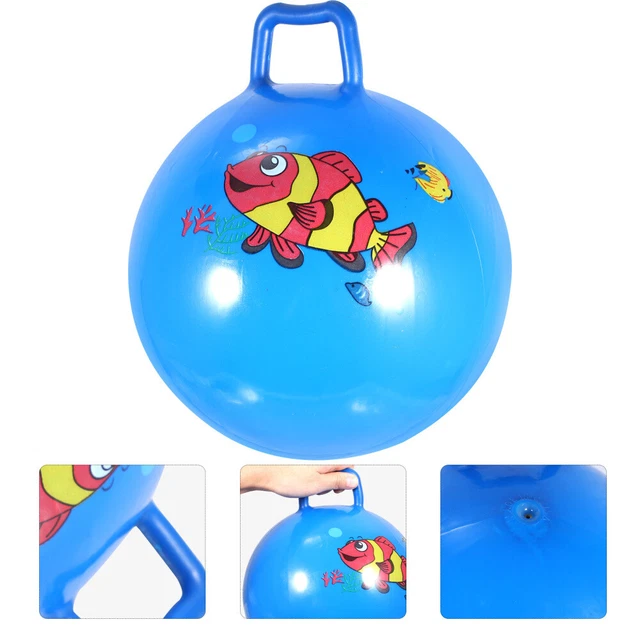HÜPFBALL KINDER, SPRUNGBALL klein, in pink, grün oder blau, 44 cm ...