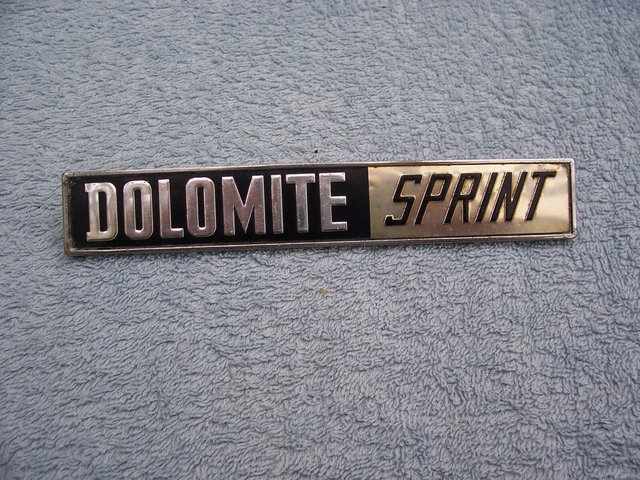 TRIUMPH DOLOMITE SPRINT : Boot Badge : Original Early Design £14.99 ...