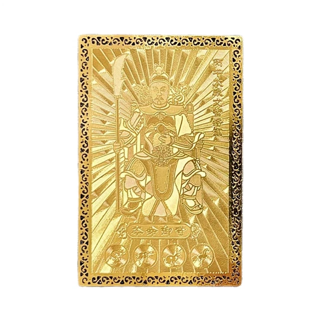 CHINESE TAI SUI Card 2026 Auspicious Golden Charm New Year Tai Sui ...