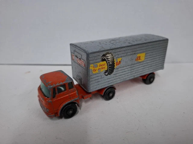 MATCHBOX MAJOR PACK No 2 Bedford Tractor And York Freightmaster Trailer ...