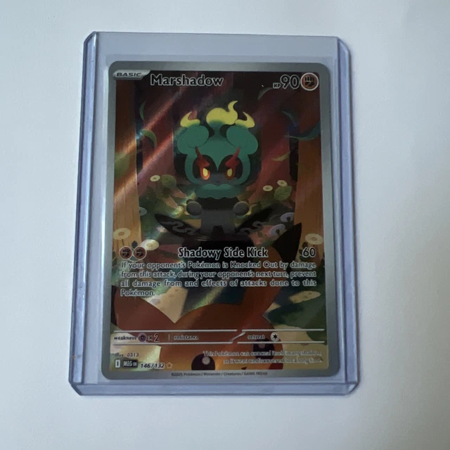 MARSHADOW 146/132 ME01: Mega Evolution Holo Pokémon 2025 MINT £26.29 ...