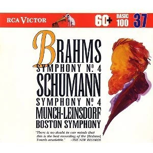 BRAHMS - BRAHMS: Symphony No. 4 / Schumann: Symphony No. 4 (rca Victor ...