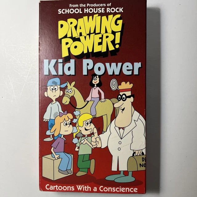 SCHOOL HOUSE ROCK Drawing Power! Kid Power VHS RARE HTF £13.43 ...
