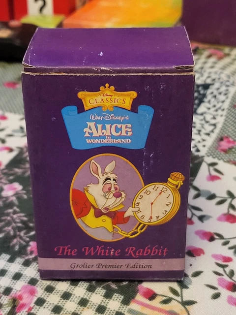 'THE WHITE RABBIT', Walt Disney, Alice In Wonderland, In Box £13.99 ...