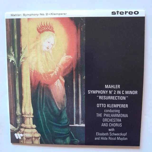 OTTO KLEMPERER : MAHLER SYMPHONY No. 2 ~ 2023 Warner Classics CD ~ NEW EUR 3,50 - PicClick IT